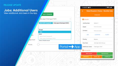 Visibility Of Additional Assignees In Jobs On The App Formitize