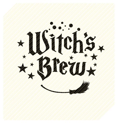 Witchs Brew Svg Witches Brew Svg Mug Sticker Mug Decal Svg