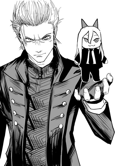 Heartbreak Juan Power Chainsaw Man Vergil Devil May Cry Chainsaw