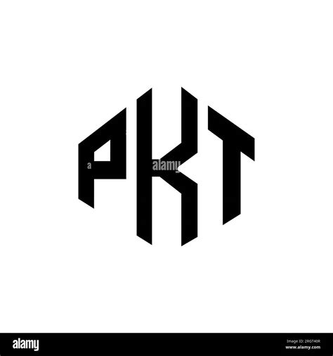 Pkt Letter Logo Design With Polygon Shape Pkt Polygon And Cube Shape Logo Design Pkt Hexagon
