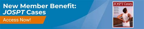 Introducing Jospt Cases A New Member Benefit Apta Orthopedics