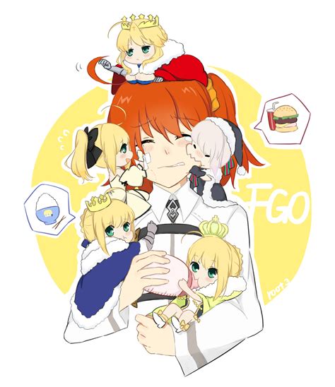 Artoria Pendragon Saber Fujimaru Ritsuka Artoria Pendragon Artoria