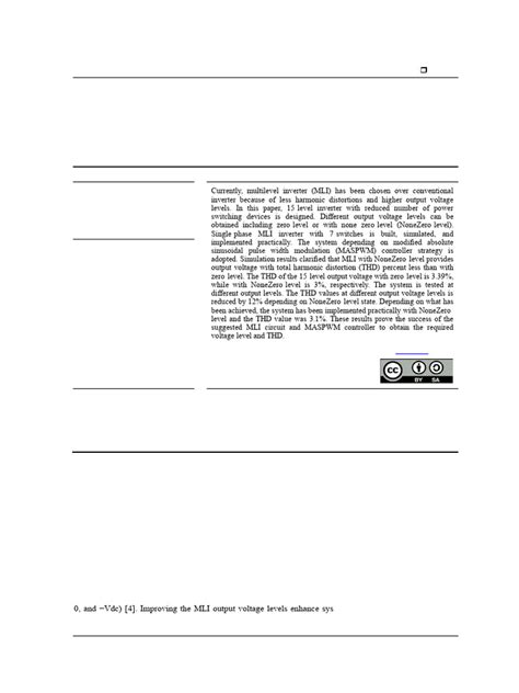 Design And Implementation Of Reduced Number Of Switches For New Multilevel Inverter Topology