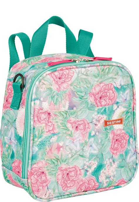 Lancheira Sestini 19m Flores Verde Compre Agora Dafiti Brasil