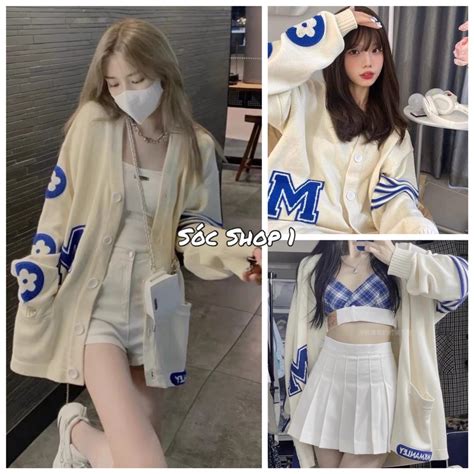 O Kho C Cardigan M Tay Hoa M U Be Ulzzang H N Qu C Bigbuy Bigbuy Vn