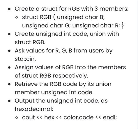 Solved The Color Code In Combuter System Can Be