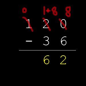 Number System Operations OCTAL SUBTRACTION