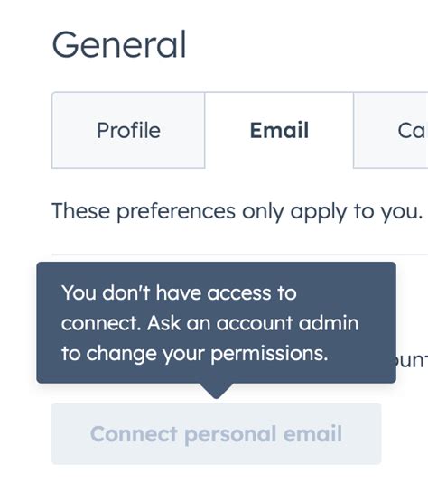 Solved Hubspot Community Cannot Connect My Personal Email Hubspot Community