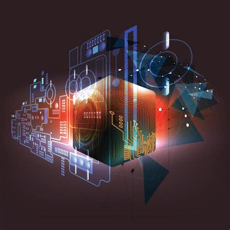 Artificial Intelligence Processor Chip Of Cube Technology 23074117 Vector Art At Vecteezy