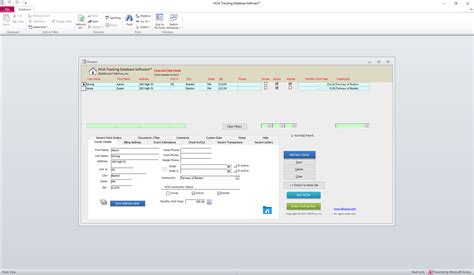 HOA Tracking Database Software Download Softpedia