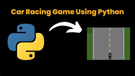 Car Racing Game Using Python Rmadeinpython