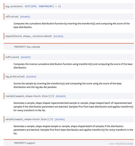 小白学pytorch系列 Torchdistributions Api Distributions 1 Csdn博客