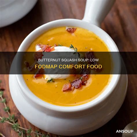 Butternut Squash Soup Low Fodmap Comfort Food Ansoup