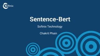 Sentence BERT PPT