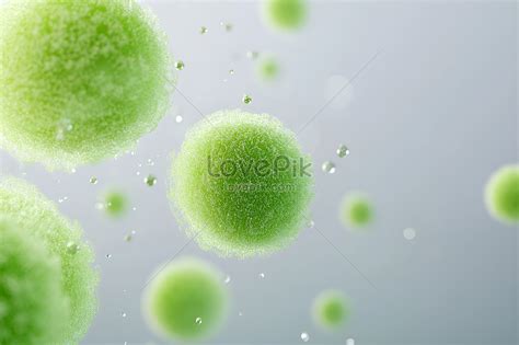 매달린 바이러스 세포 배경 사진 및 창의적인 일러스트 무료 다운로드 Lovepik