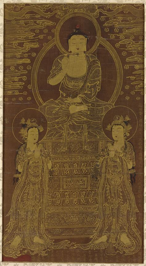 역사의 한 조각을 품은 불화 회암사명 약사여래삼존도 큐레이터 추천 소장품 불교 역사 예술