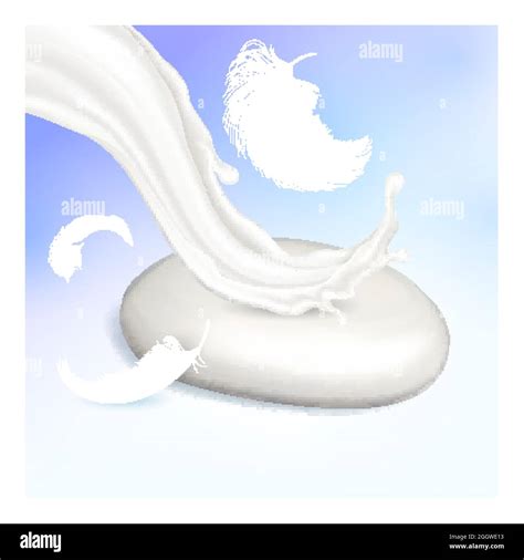 Soap Bathroom Creative Promotional Poster Vector Stock Vector Image