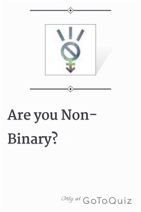 Discover Your Non Binary Identity