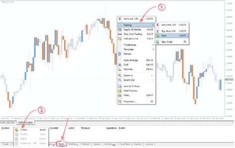 How To Set An Alert In Mt4