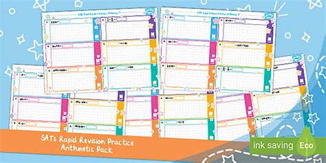 Sats Arithmetic Rapid Revision Pack