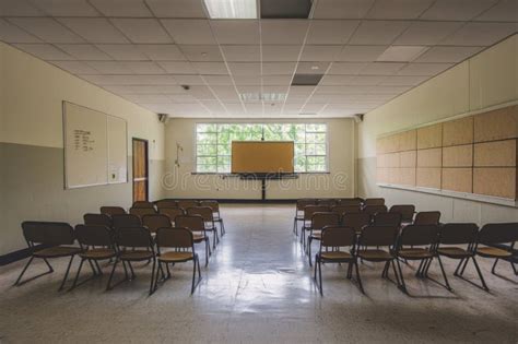 Classroom Setting With Empty Chairs Stock Illustration Illustration Of Space Training 382320683