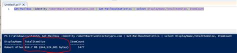 Check Office 365 Mailbox Size Active Directory Pro