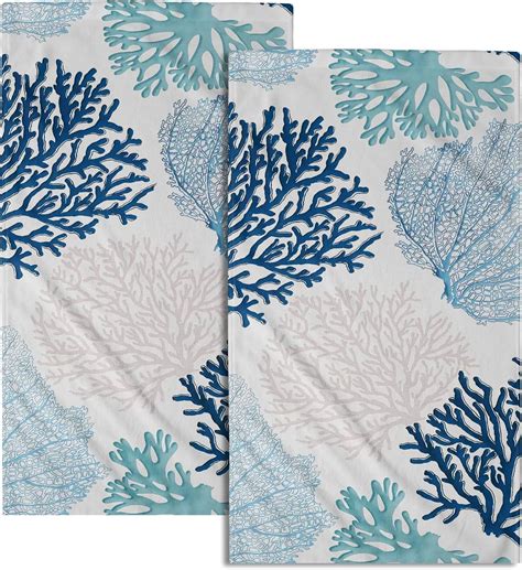 Coral Hand Towel At Mackenzie Balfour Blog