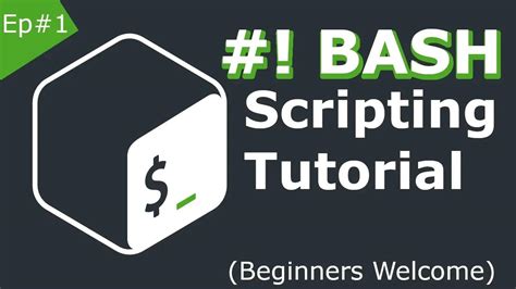 Bash Shell Scripting Tutorial For Beginners Our First Script Using Bash On Linux Ep1 Ubuntu
