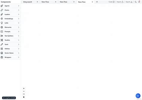 Langflow Langchain 学习aigc