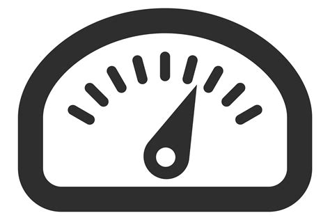 Speedometer Black Icon Control Panel Ga Graphic By Microvectorone · Creative Fabrica