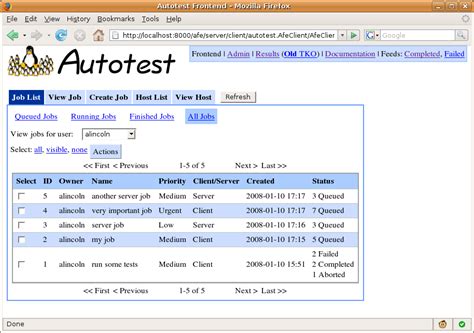 web frontend howto — autotest 0 16 3 30 ga33d documentation