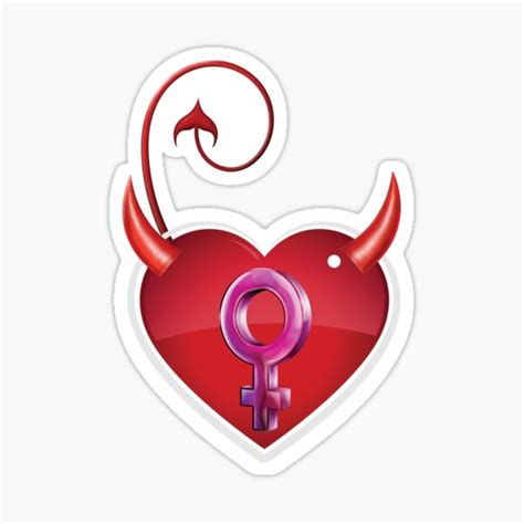 Female Sex Symbol Sticker For Sale By Gotcha Redbubble