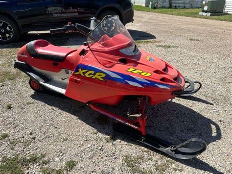 2000 Polaris Xcr 120 Snowmobile 4 Stroke Single Cylinder Ran Last