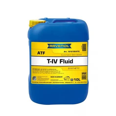 ATF T-IV Fluid трансмісійна рідина RAVENOL
