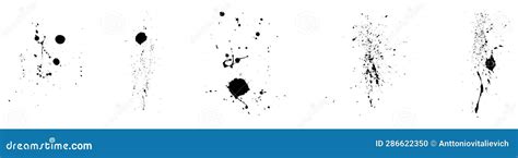Splotch In Black Vector Illustration 37662848