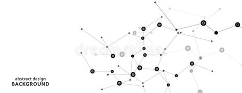 Vector Connect Lines And Dots Molecule Geometric Graphic Communication