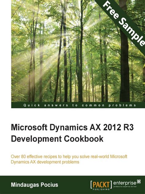 microsoft dynamics ax 2012 r3 development cookbook sample chapter