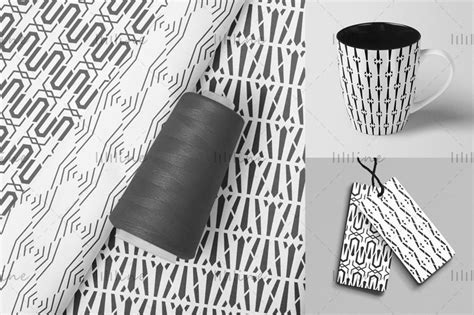 10 Seamless Vector Ethnic Patterns