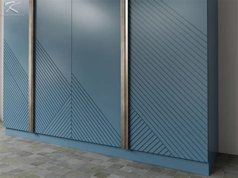 Фрезерованные фасады МДФ с нестандартными фрезеровками рифленые от Колор