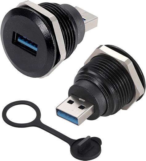Penglin 2pcs Usb 3 0 Connector Usb Male To Female Conversion Connector Usb3 0