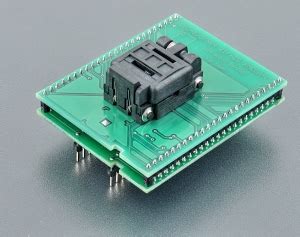 DIL QFN ZIF CS XMEGA Programming Programmer Adapter Socket Converter Package QFN Elnec