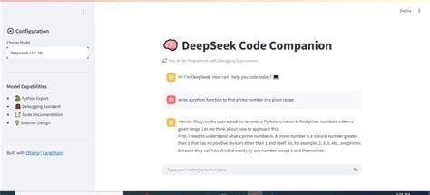 Generativeai Langchain Ollama Deepseek Ai Coding Machinelearning Krishnaik