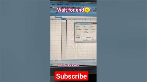 One Second Trick In Shortcut Key Automatic Serial Number In Excel Shorts Virelshorts Sdca