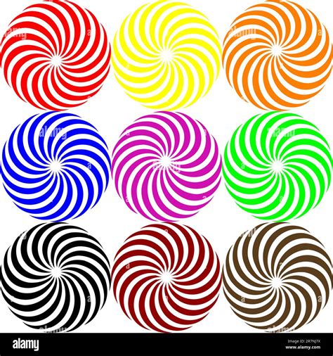 Paper Wind Mills In Colors Abstract Art Pattern Grouped Objects Easy