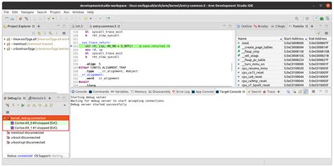 debugging linux application u boot and linux kernel with arm