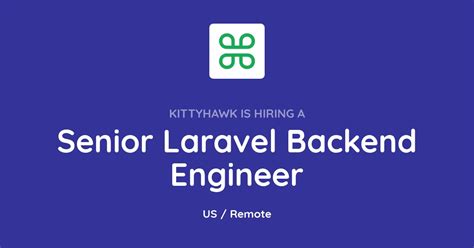 Senior Laravel Backend Engineer At Kittyhawk Joblistapp