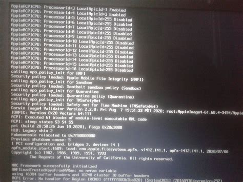 hackintosh acpi error method parse execution failed viết bởi