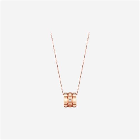 골든 듀 리에또3 네클리스 핑크 골드 Golden Dew Kream