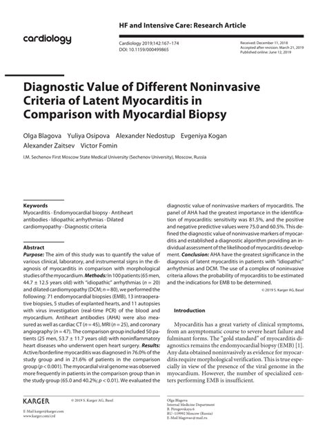 Diagnostic Value Of Different Noninvasive Criteria Of Latent