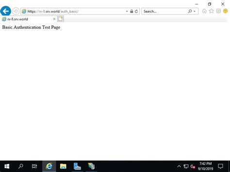Windows Server 2019 Iis Basic Authentication Server World
